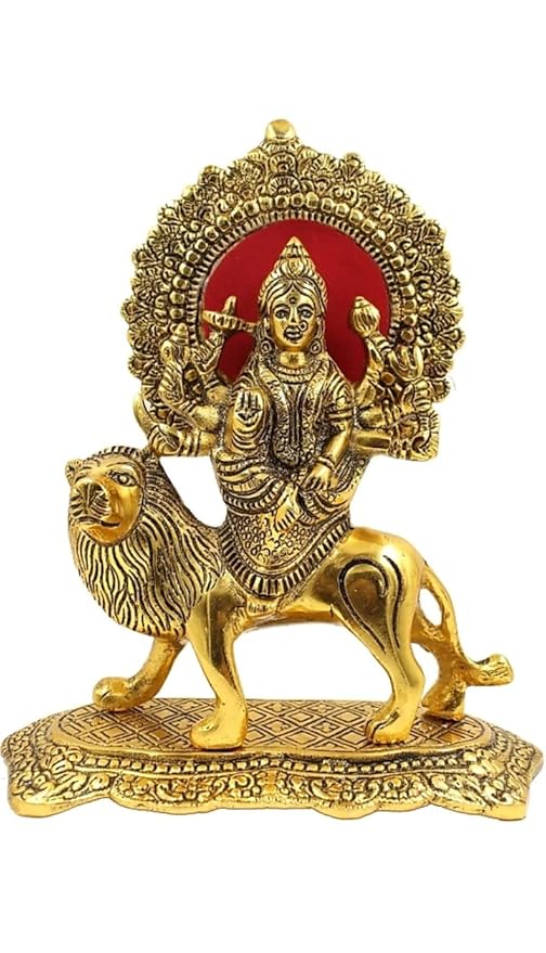 Metal Durga Maa Idol – UPHAAR ONLINE